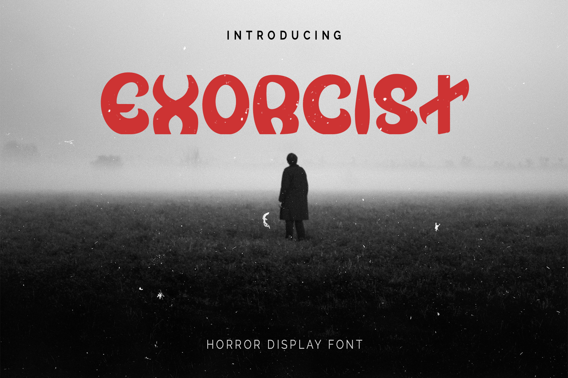Exorcist - Horror Display Font - Ronin Design