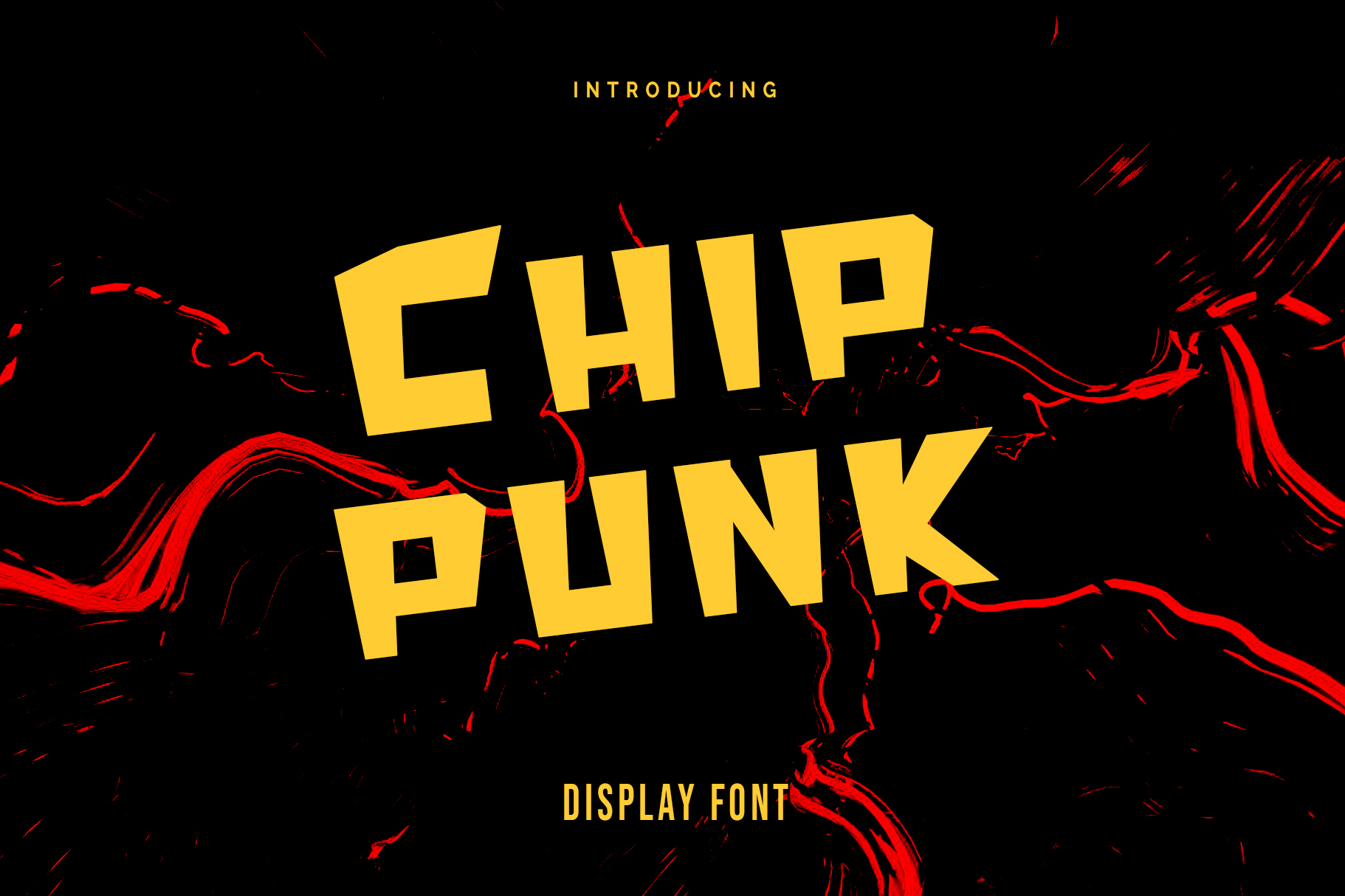 Chippunk - Display Font - Ronin Design